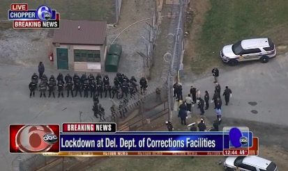 WATCH LIVE: Inmates Take Guards Hostage at Delaware State Prison | Law ...
