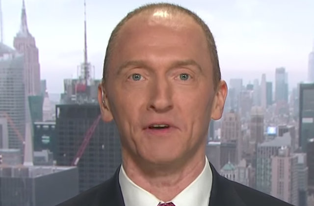 Carter Page, Investigated for Russia Link, Told by Trump Legal Team to ...