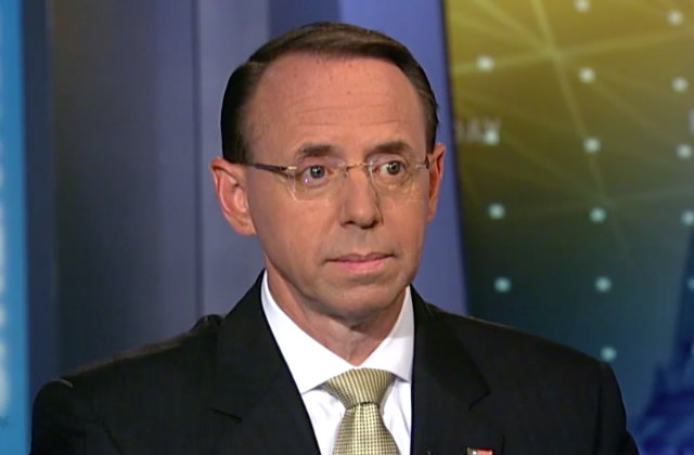 Deputy AG Rosenstein Says He Won't Talk Mueller Probe, Then Talks ...