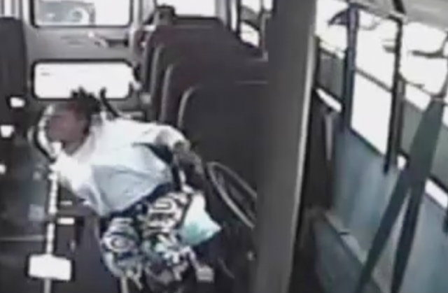 'Her Face Is Bleeding': Wheelchair-bound Girl Tipped over on Bus ...