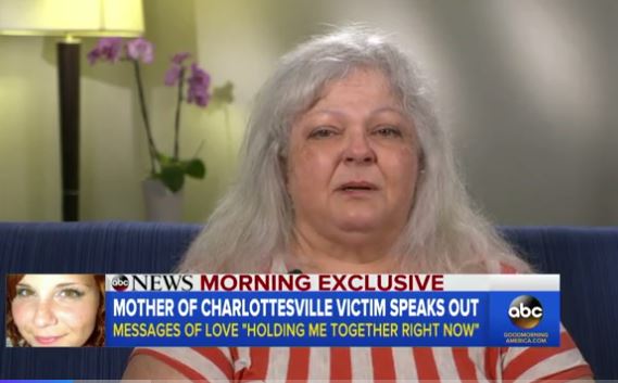 ‘I Will Not’: Mother of Charlottesville Victim Refuses to Meet with ...