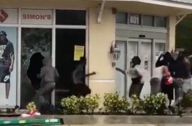 News Crew Caught 9 People Looting Stores After Hurricane Irma | Law & Crime