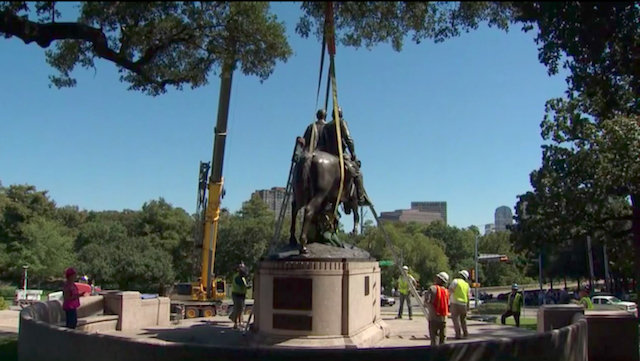 Robert E. Lee Statue Removal In Dallas, Texas | Law & Crime