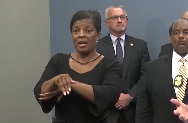 Imposter Sign-Language Interpreter Crashes Serial Killer Press ...