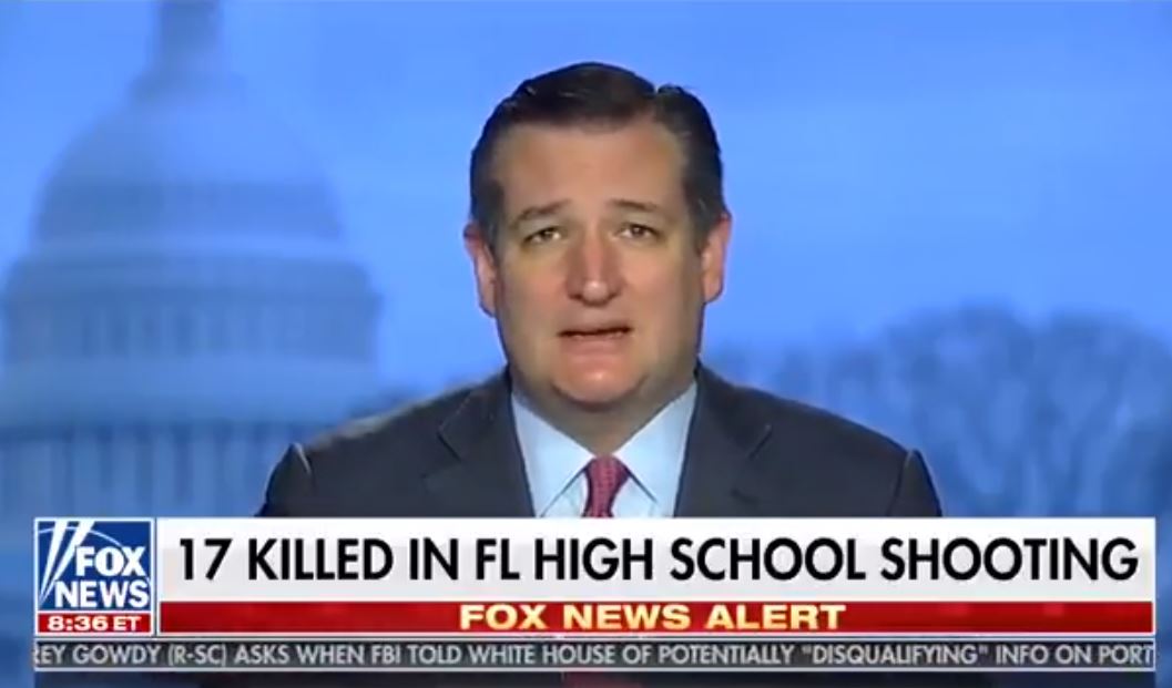 Ted Cruz Rails Against Politicizing Tragedy Months After Politicizing ...