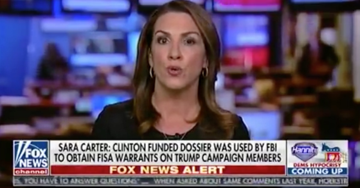 Serious Issues With Sara Carter's 'Bombshell' FISA Report | Law & Crime
