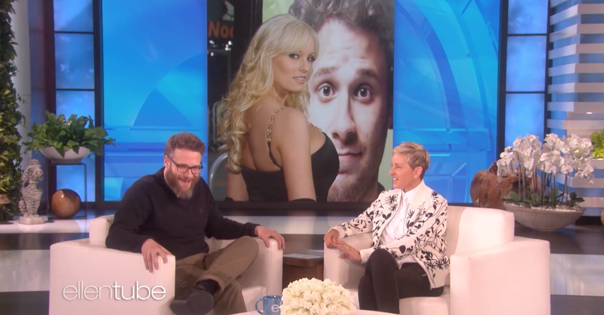 Seth Rogen Says He Knew Donald Trump, Stormy Daniels for 10 Years | Law ...