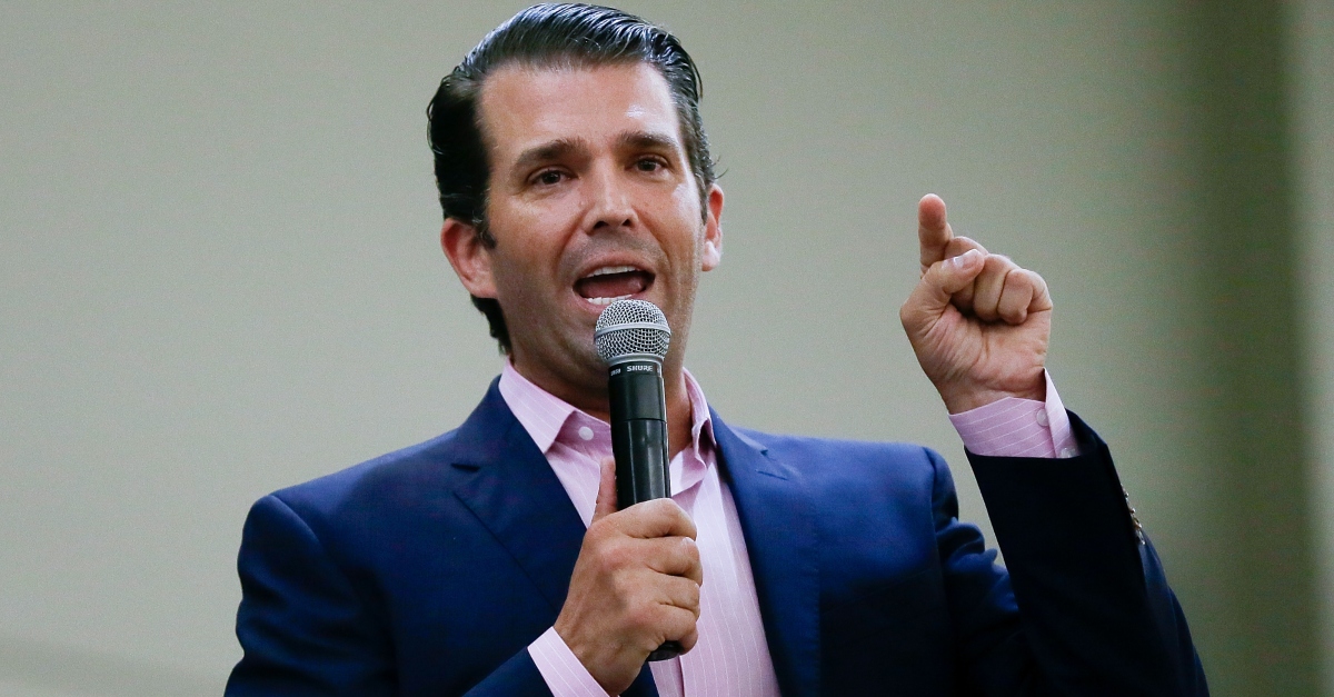 Trump Jr.'s Signature Was on Hush Payment Reimbursement Check | Law & Crime