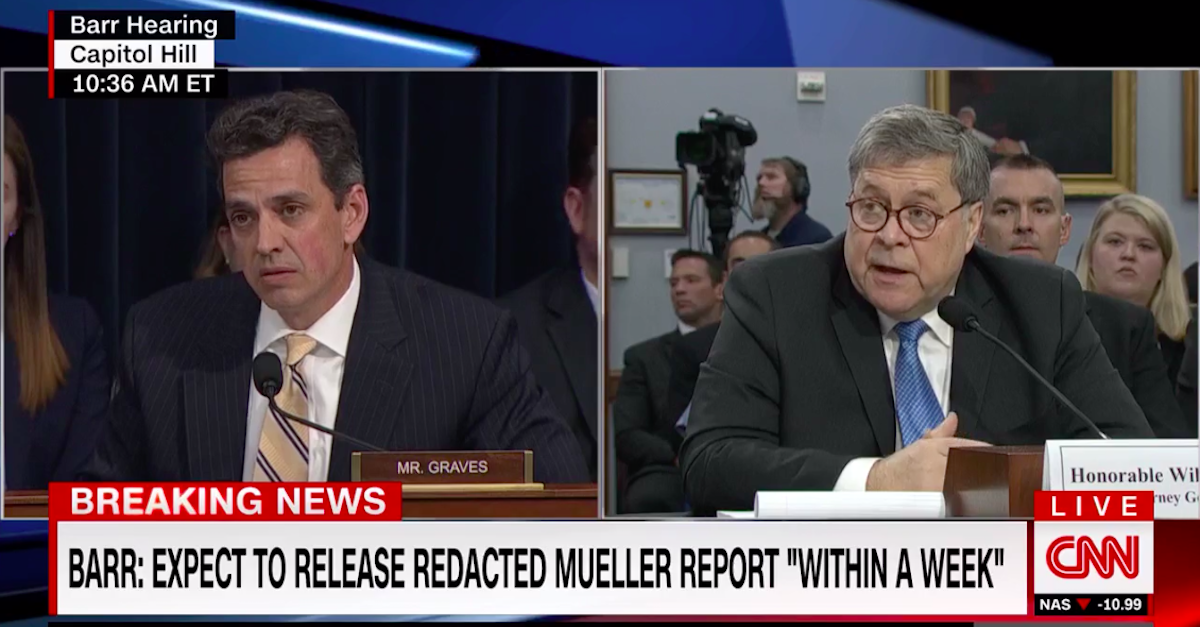 Barr Explains Why Mueller Report Needs Redactions | Law & Crime