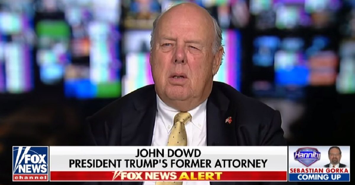 John Dowd Discusses Mueller Probe | Law & Crime