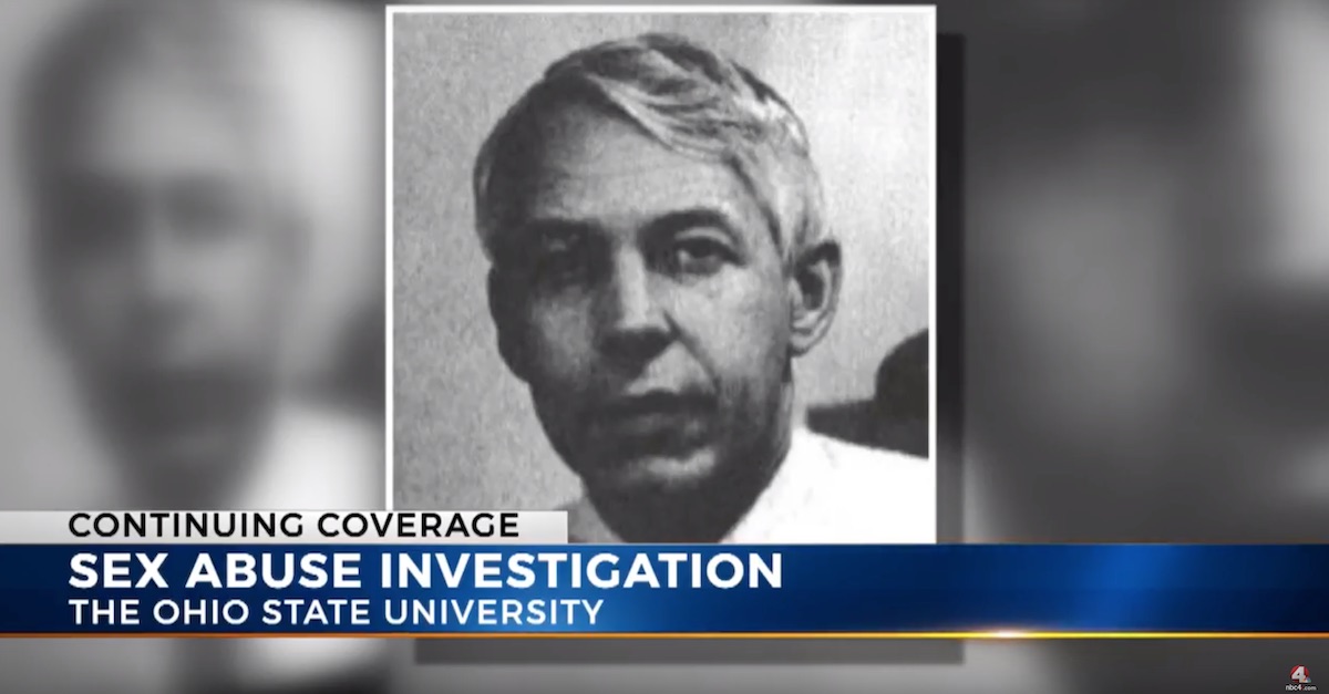 Lawsuit: OSU Funneled Victims to Richard Strauss | Law & Crime