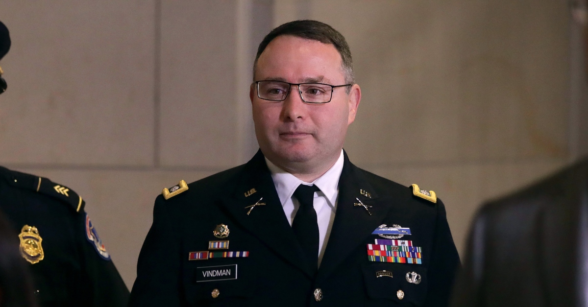 Alexander Vindman Retiring from Military | Law & Crime