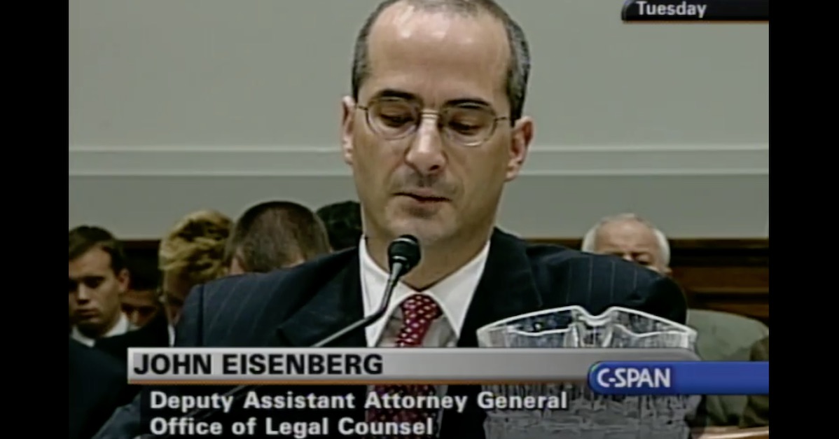 John Eisenberg Took Concerns About Trump, Ukraine to Pat Cipollone | Law & Crime