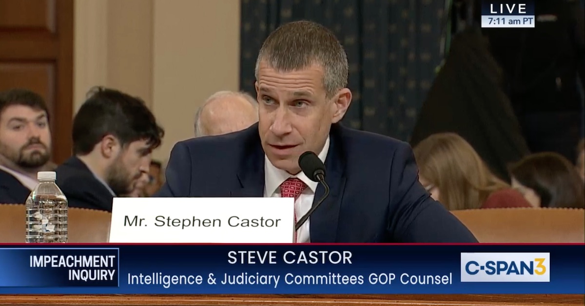 House GOP Lawyer: Impeaching Trump Is 'Baloney' | Law & Crime