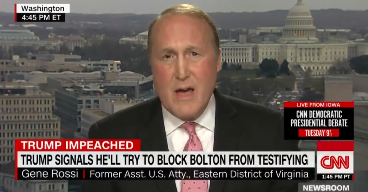 Gene Rossi: Senate Trial 'Biggest Con' in 'the History of Our Country ...