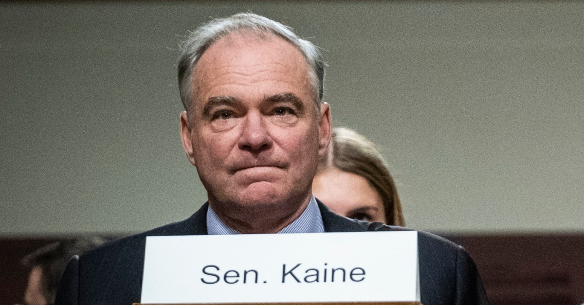 Tim Kaine Introduces War Powers Resolution | Law & Crime