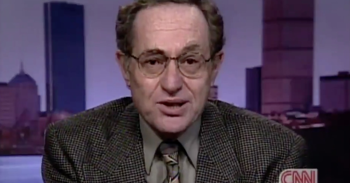 Alan Dershowitz Talking About Impeachment in 1999 | Law & Crime