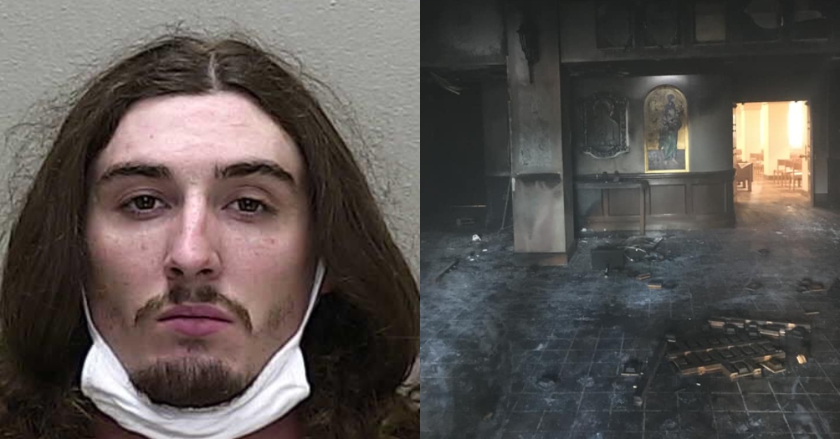 Steven Anthony Shields Started Fire in Church: Deputies | Law & Crime