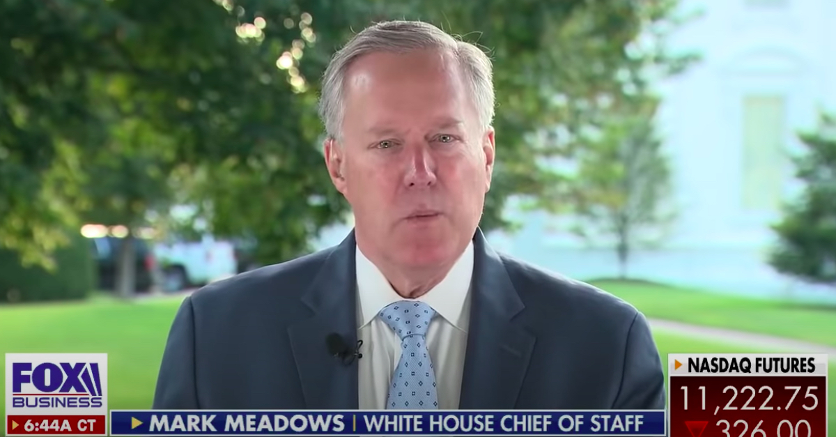 Mark Meadows Reviewed Documents Relevant to Durham Probe? | Law & Crime