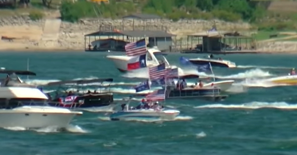 Large Waves at 'Trump Boat Parade': Deputies | Law & Crime