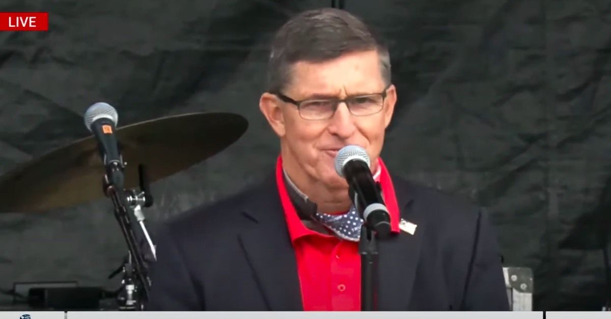 Flynn Tell Protesters Trump Will Be Next President | Law & Crime