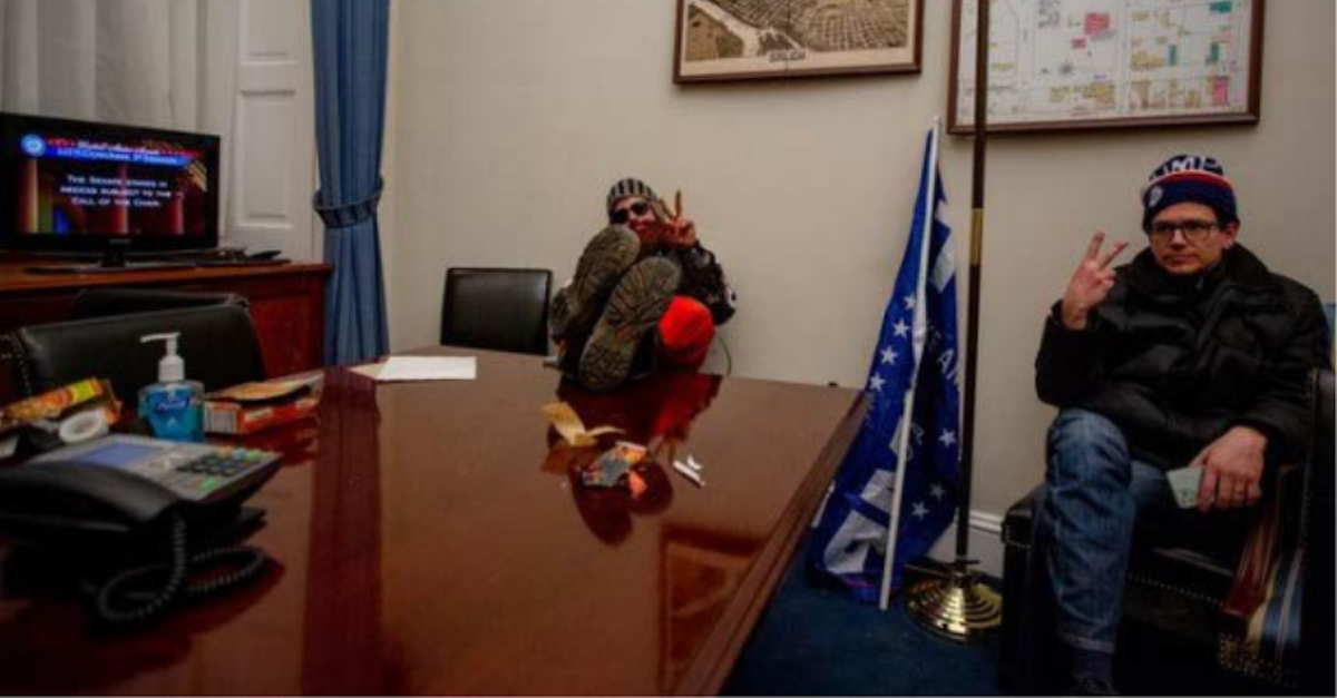 Justin McAuliffe Boasted Capitol Invaders Smoked Joint in Politician's ...