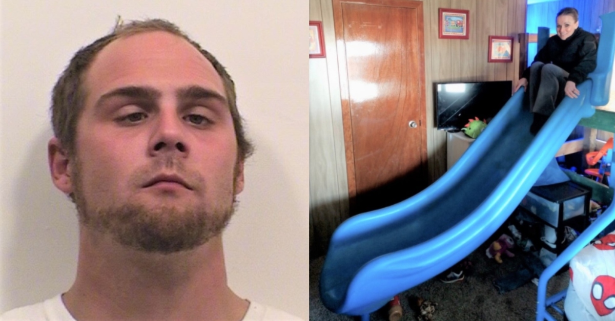 Man Allegedly Possessed Stolen 400-Pound Playground Slide, Which Was ...