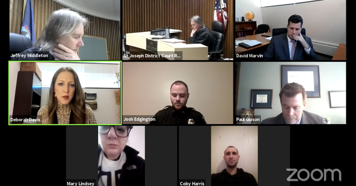 Coby James Harris Potentially Threatens Witness During Zoom Hearing ...