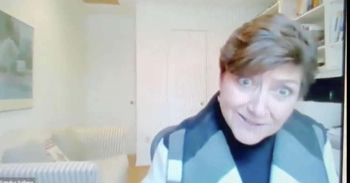 Zoom Call of Georgetown Law Professors Sandra Sellers, David Batson ...