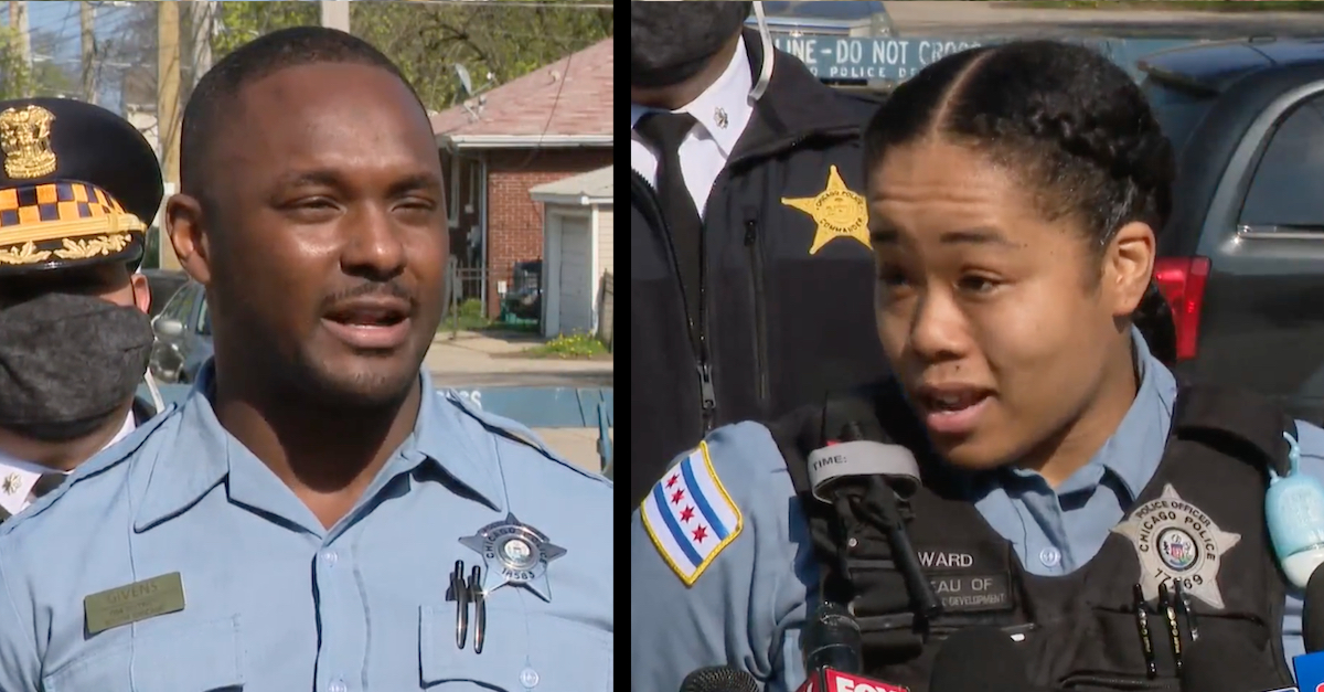 Officers Credited With Saving Shooting Victim Swaysee Rankin