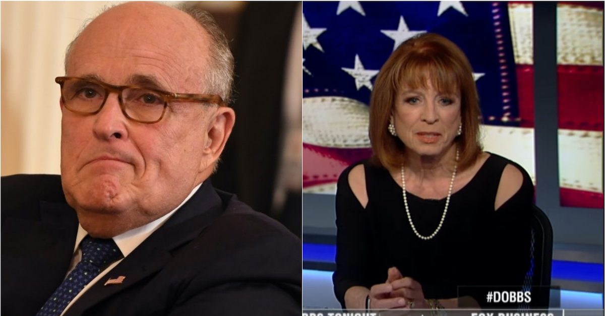Rudy Giuliani and Victoria Toensing Aren't 'Above the Law': Feds