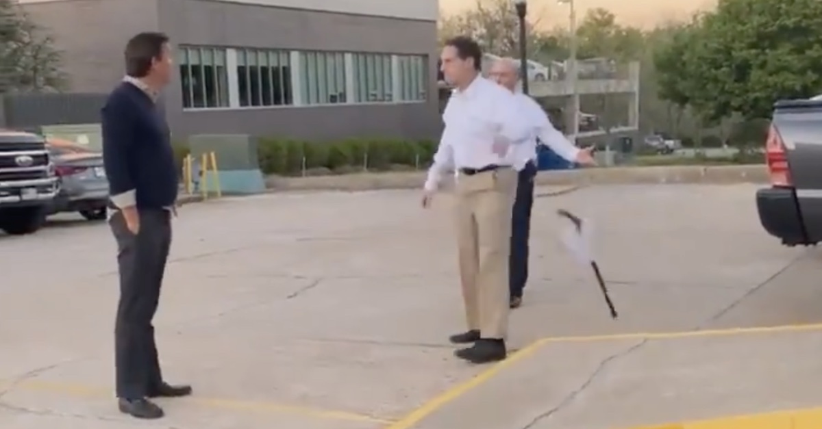 Video Shows Arkansas Judge Throwing Down Cane in Angry Dispute with ...