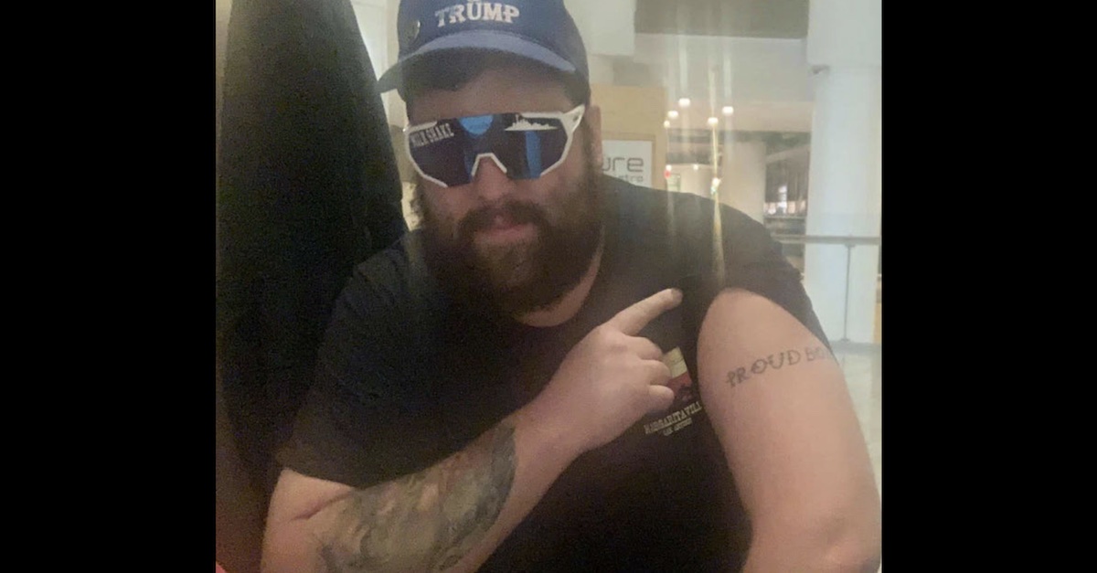 Proud Boy 'Milkshake' Caught 'at the Front Lines' of Jan. 6 Assault on ...