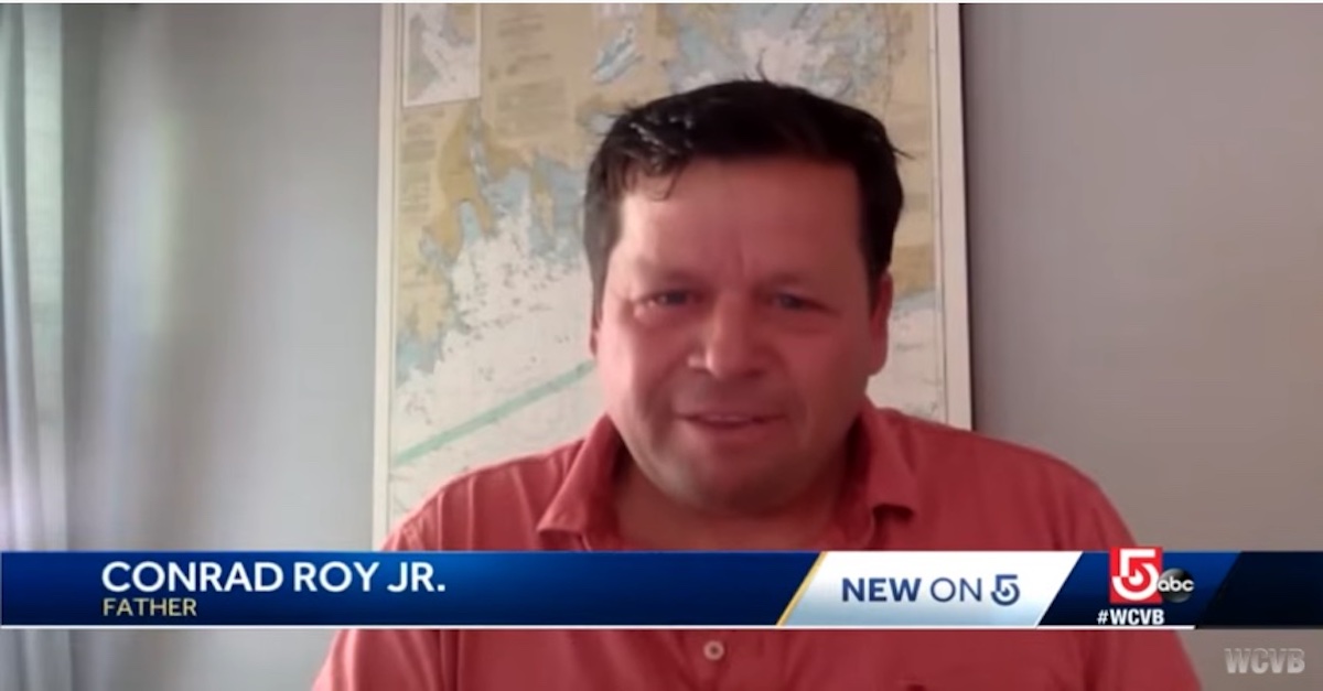 Memento of Conrad Roy, Teen Who Died by Suicide After Text Messages ...