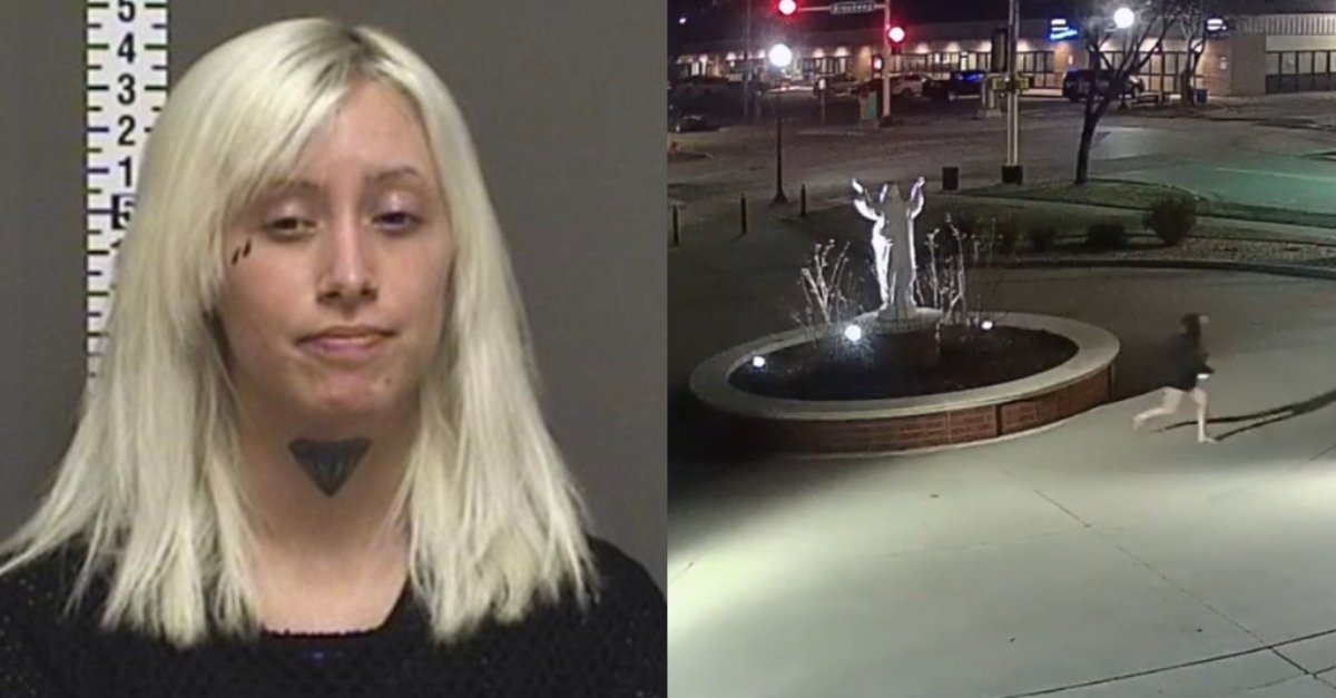Blair Whitten Accused of Vandalizing Jesus Statue