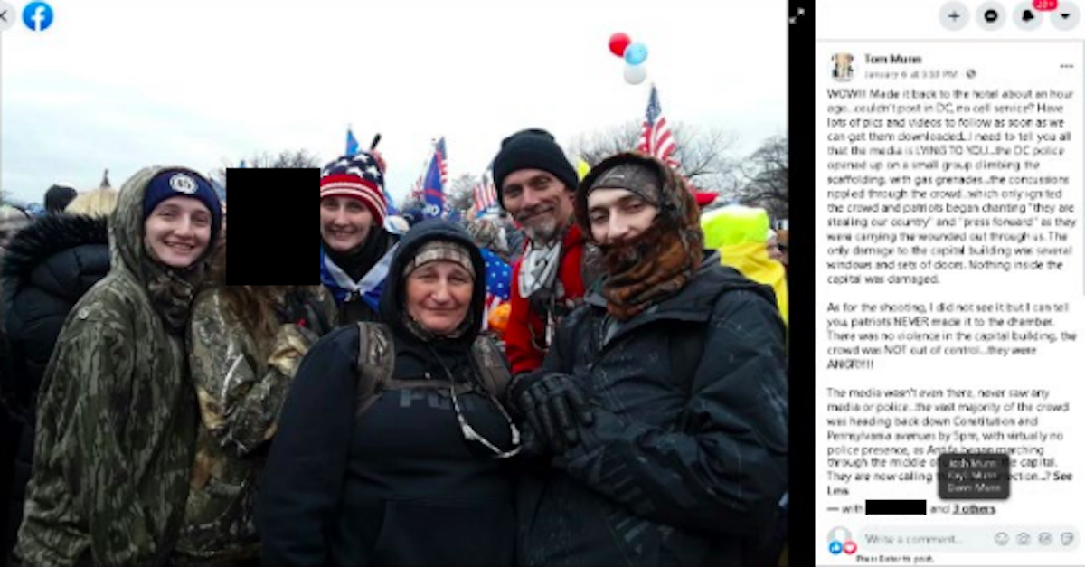 Texas Man Who Breached Capitol After Traveling to D.C. with Parents and ...