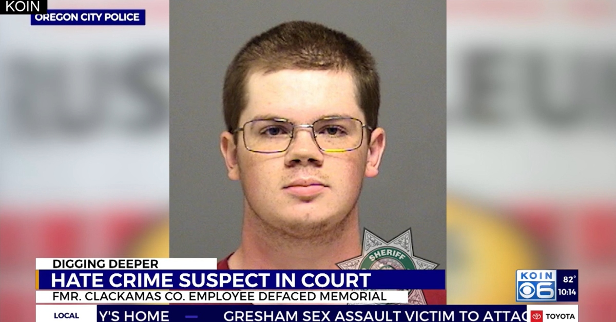 County Employee Allegedly Spray-Painted Swastika on Memorial for Black ...