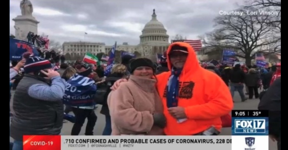 Reggie Walton Fines Lori and Thomas Vinson in Jan. 6 Case