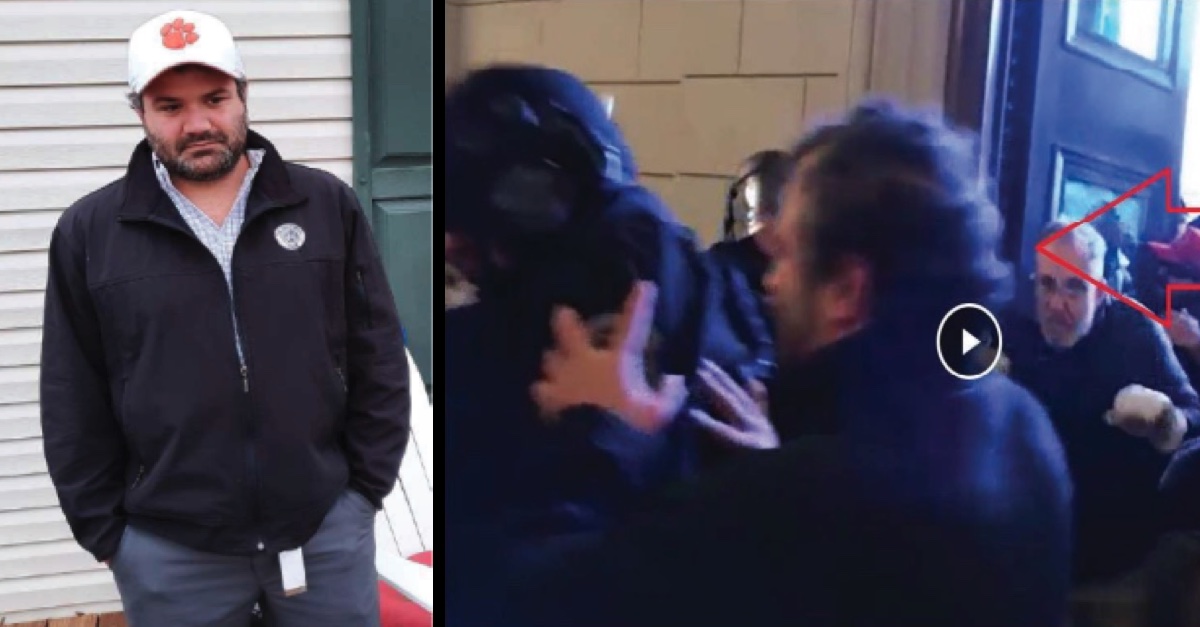 George Tenney Pleads Not Guilty to Pushing Cop on Jan. 6