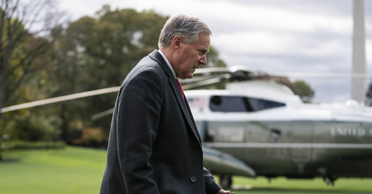 Mark Meadows Loses Bid to Block Jan. 6th Committee Subpoena