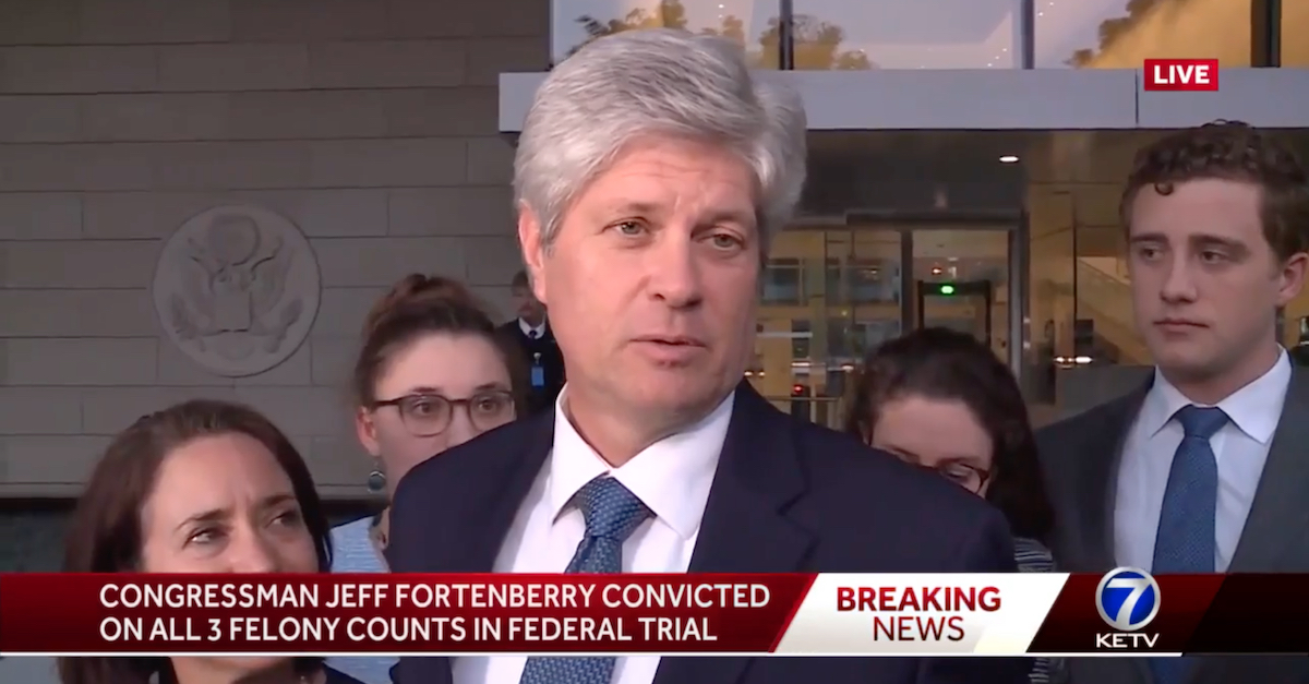 Ex-GOP Rep. Jeff Fortenberry Sentenced for Lying to FBI