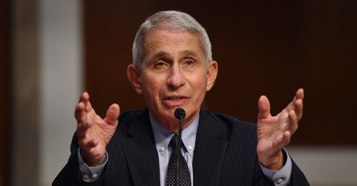 Thomas P. Connally, Jr. Gets Prison for Dr. Fauci Threats