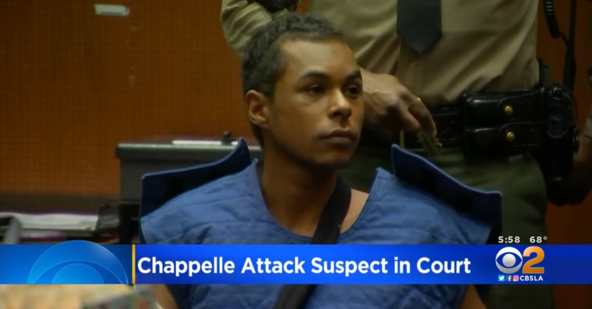 Man Who Tackled Dave Chappelle on Stage Also Tried to Murder Roommate ...