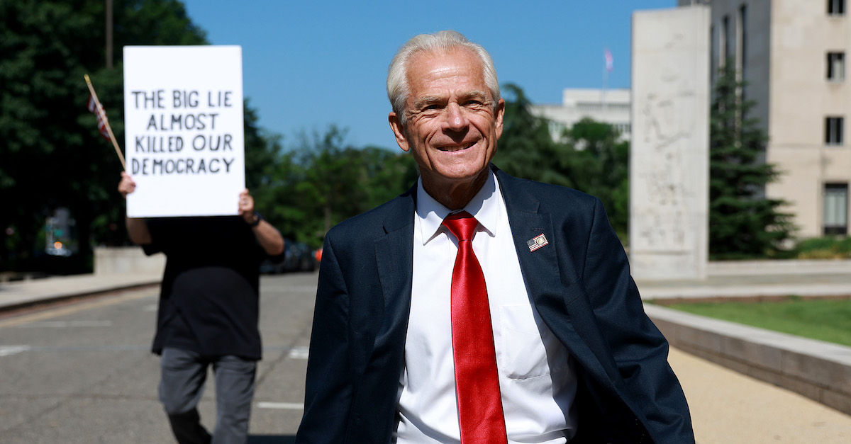 Peter Navarro Gets Trial Date in Contempt of Congress Case