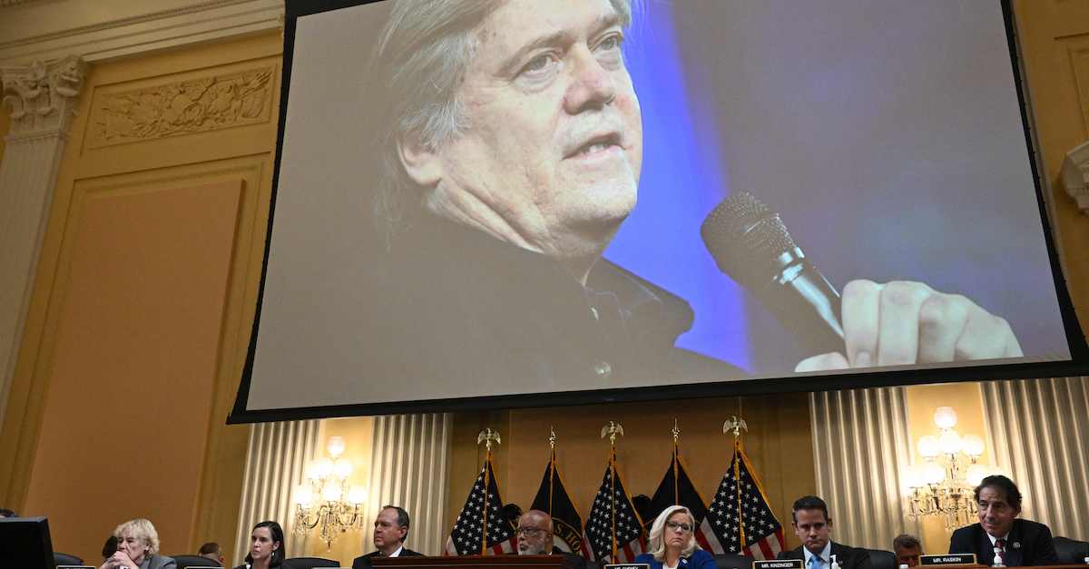 Feds Scoff at Steve Bannon's 'Last-Minute' Offer to Testify