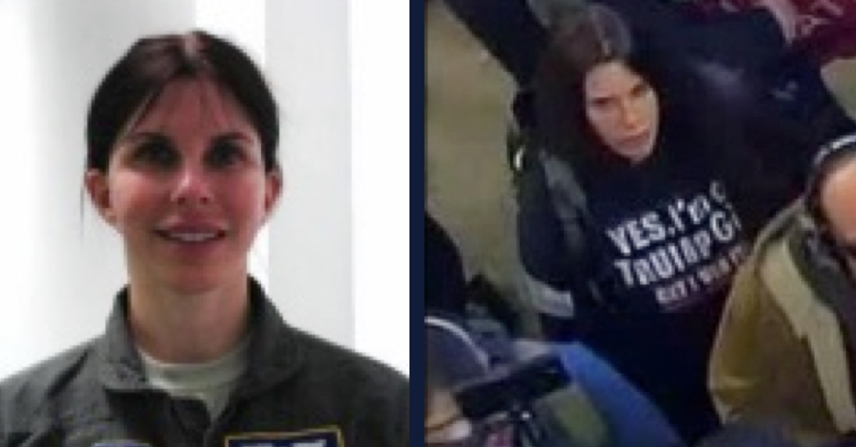 National Guardswoman Who Wore 'I'm a Trump Girl' Shirt Inside U.S ...