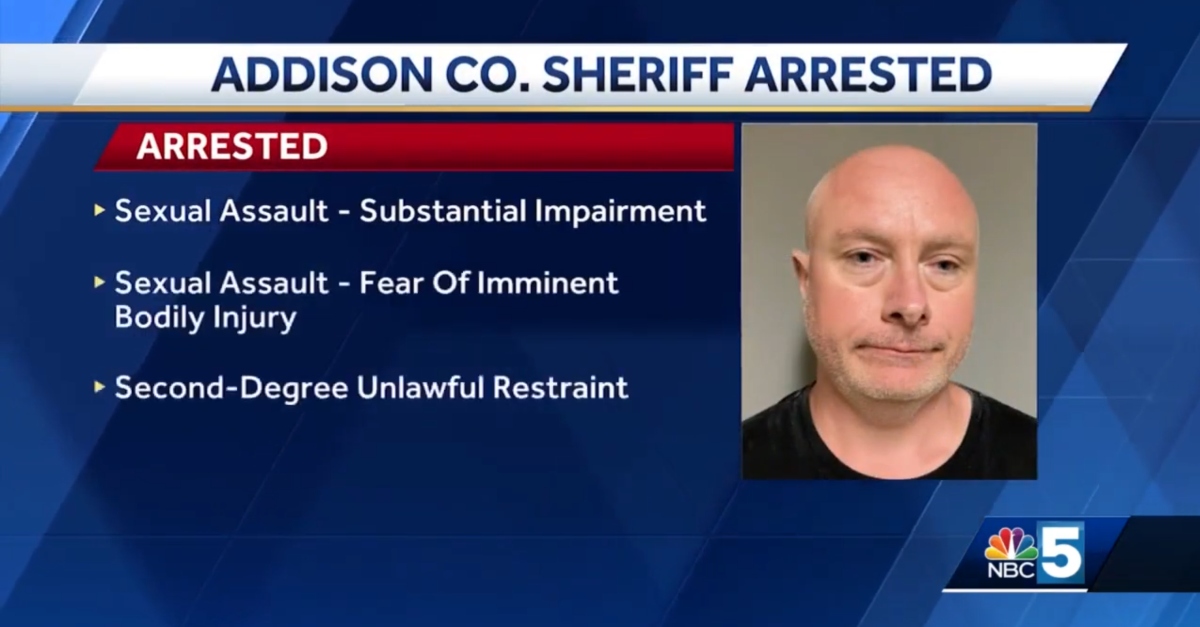 Sheriff Peter Newton Charged with Sexual Assault