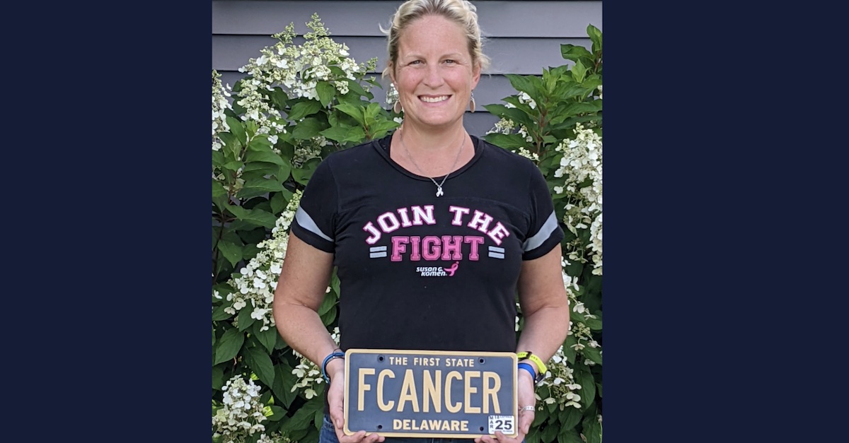 Woman Pursuing 'FCANCER' License Plate Lawsuit in Delaware Gets Some ...