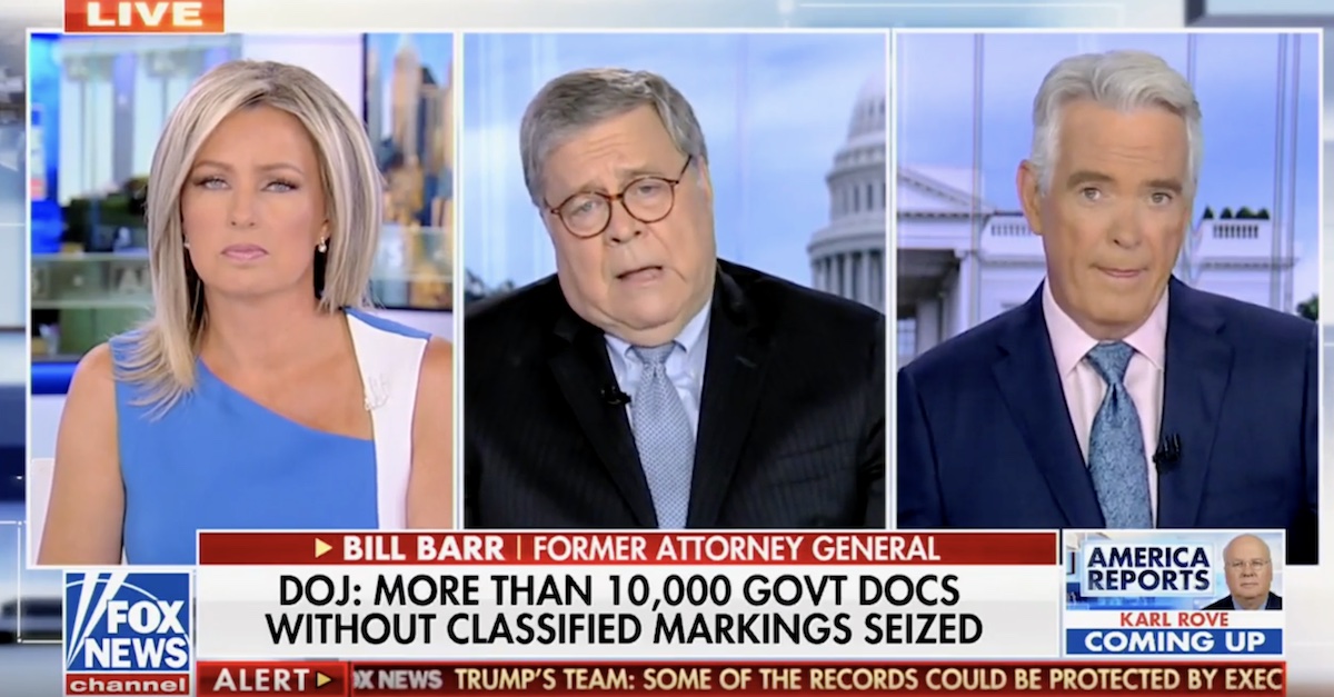 Bill Barr Dismisses Trump Lawyers' Special Master Request