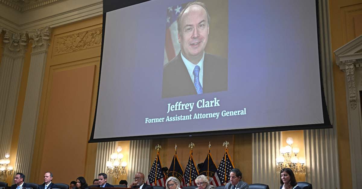 Jeffrey Clark Claims Immunity from D.C. Bar's Ethics Claims